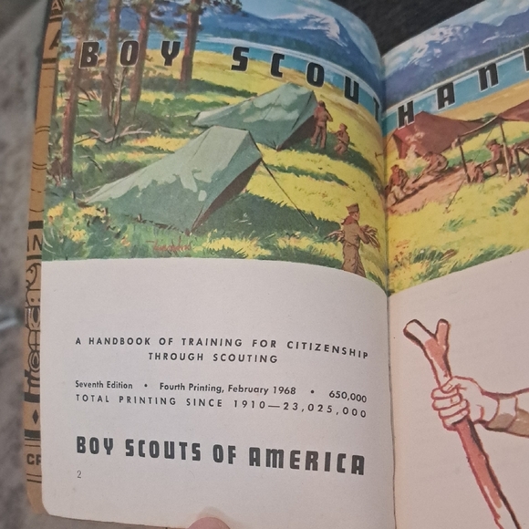 Boy Scouts | Other | Vintage Boy Scout Handbook 968 | Poshmark
